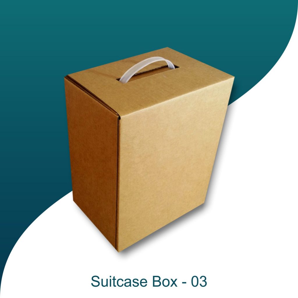 Cardboard Suitcase Storage Boxes | UrgentPackagings
